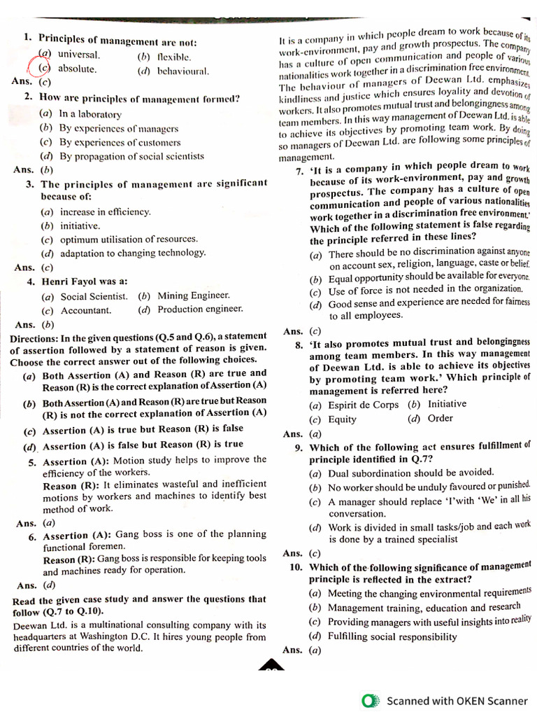 Chapter 2 Mcqs Cuet | PDF
