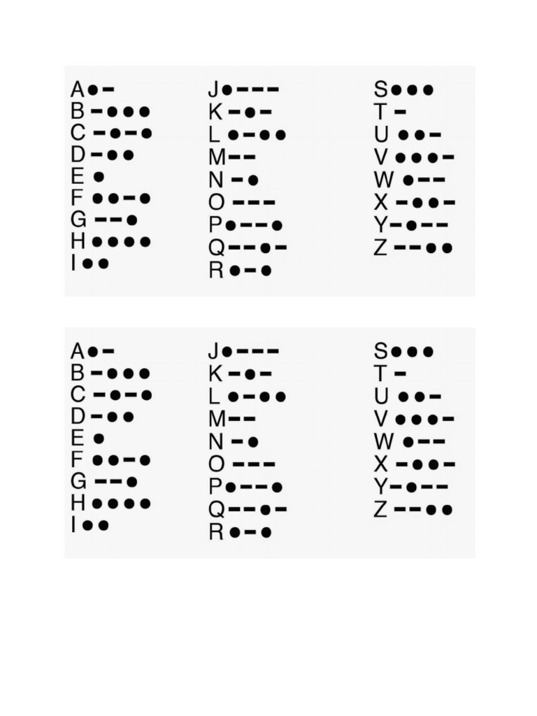 Kode Morse | PDF