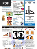 Triptico ITS | PDF | Infección transmitida sexualmente | Virus