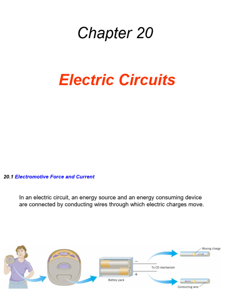 ch20 | PDF | Electric Current | Series And Parallel Circuits