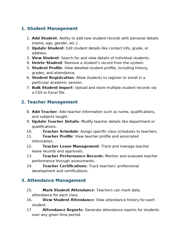School Managmet System (Django) 2 | PDF | Teachers | Fee