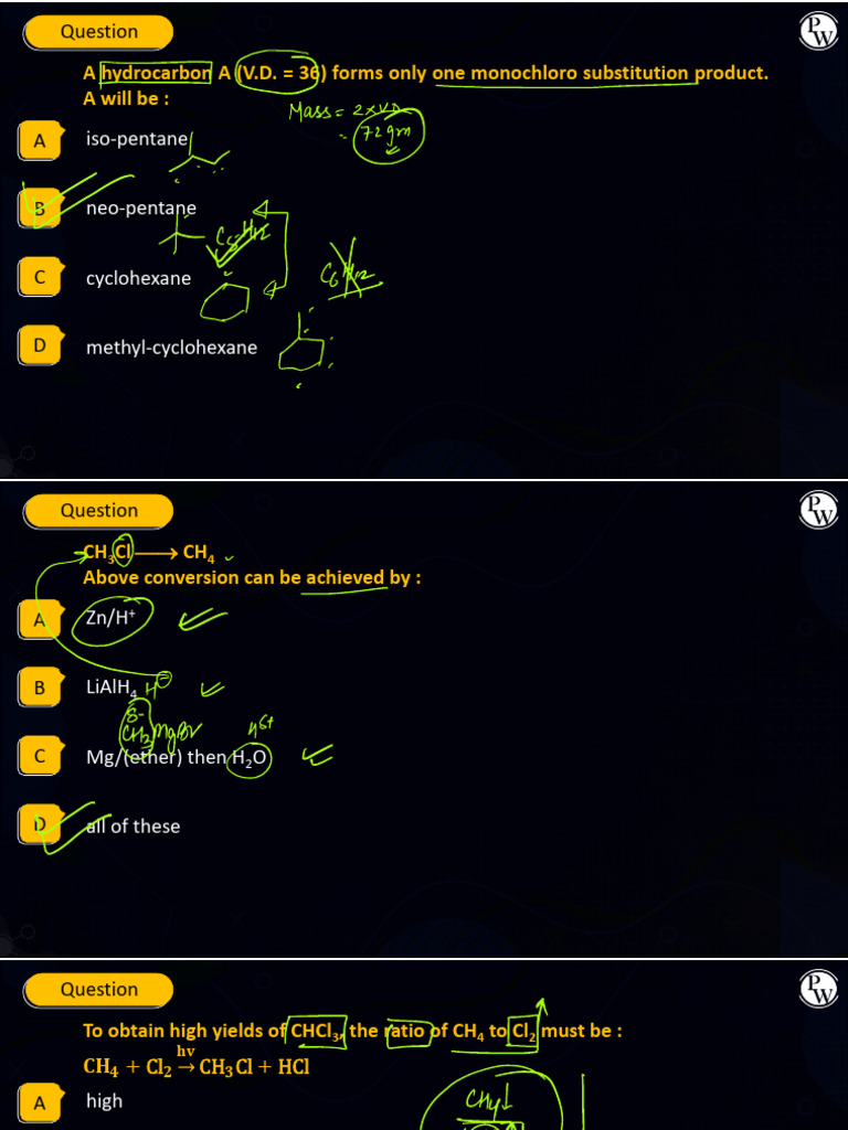 KMQ 4 Solutions | PDF | Chemical Reactions | Chemistry