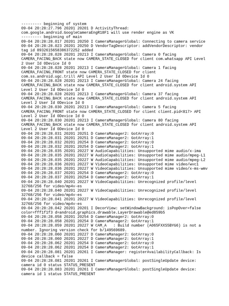Log Cat 1756992507901 | PDF | Computer Programming | Computing