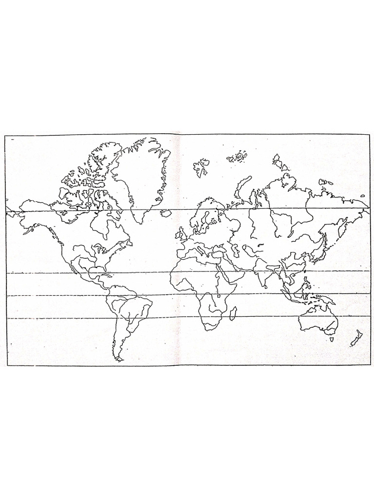 Water Bodies - World Map | PDF