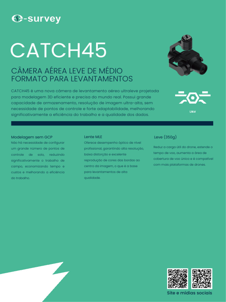 CATCH45 Datasheet V1.0 POR PDF | PDF | Câmera | Bluetooth