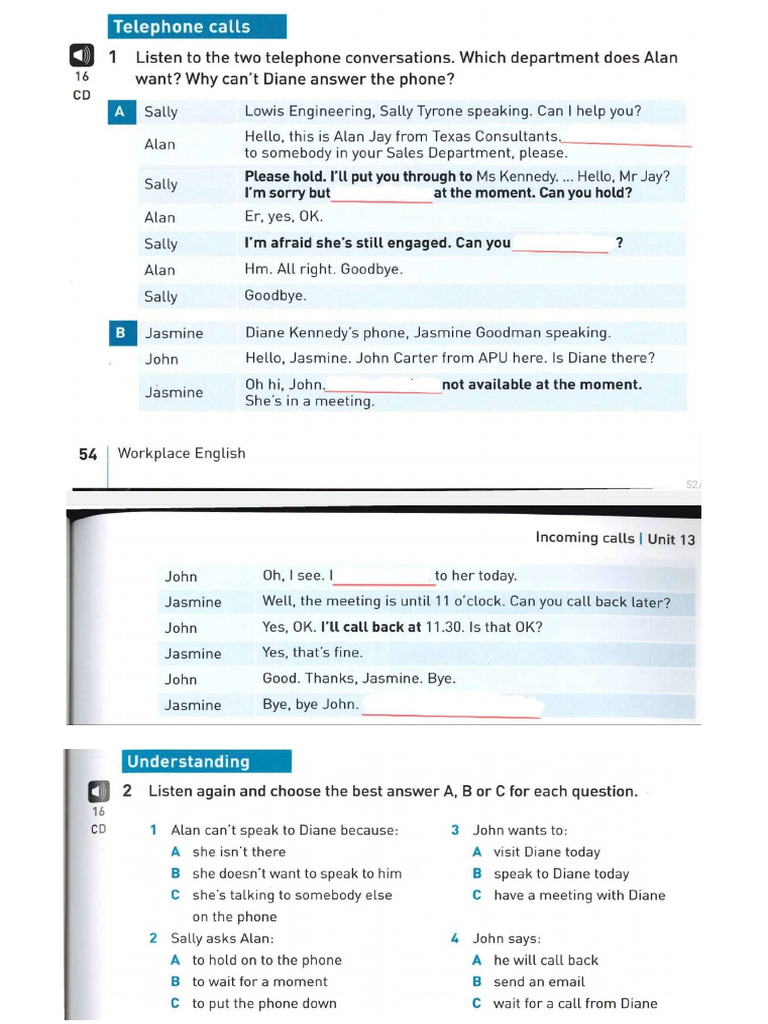 Collins Workplace English Part 2 | PDF