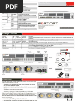 Fortiap U431F/U433F: Quick Start Guide | PDF | Ip Address | License