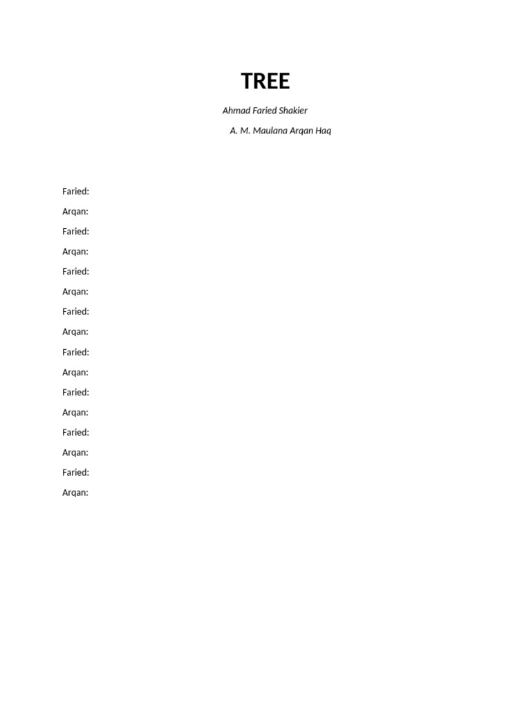 Tree | PDF