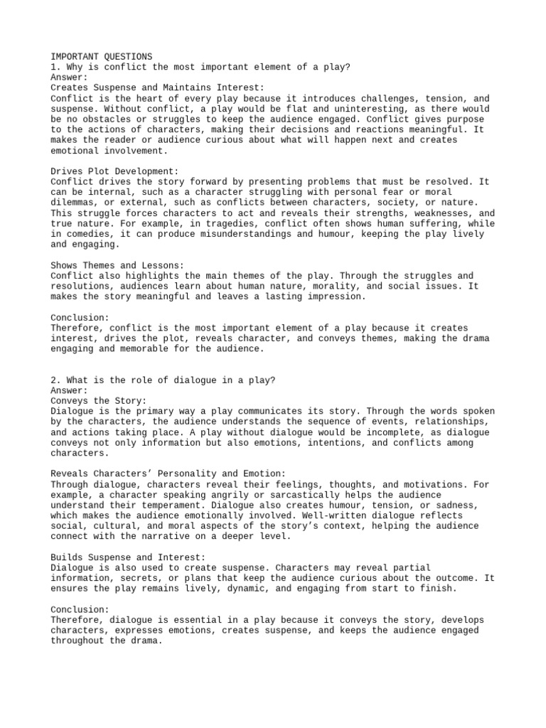 Key Elements of Playwriting Explained | PDF | Plot (Narrative) | Narrative