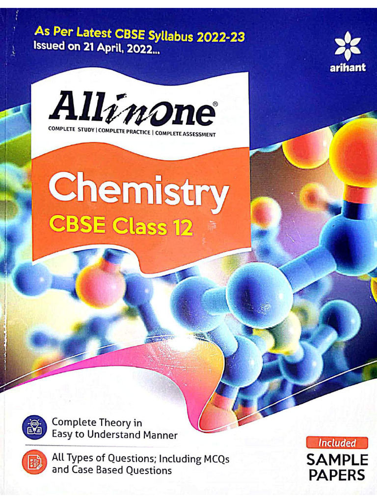 Arihant Chemistry ALL in ONE Class 12 - Arihant Experts - Ruby - Anna's Archive | PDF