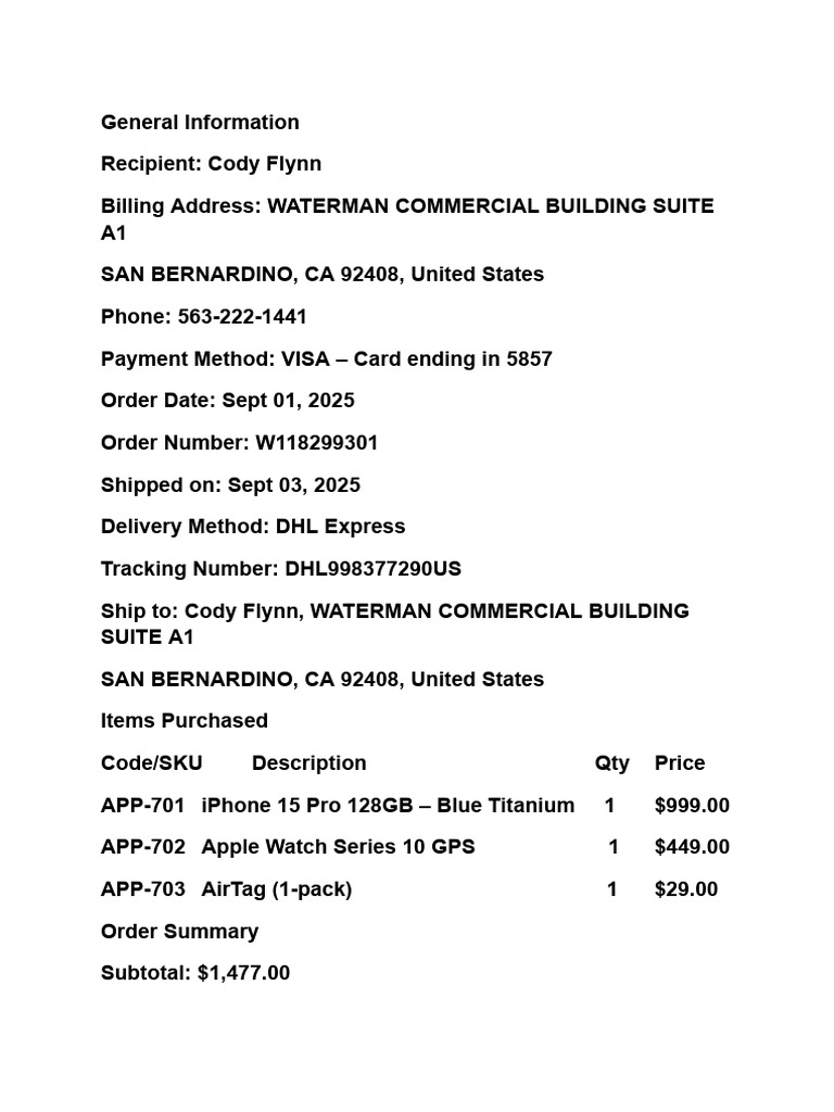 Cody Flynn (2) | PDF