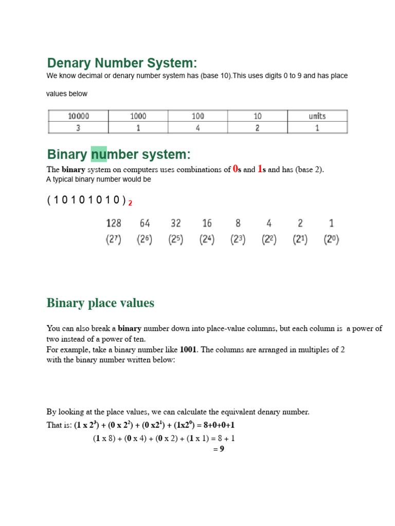 Data Representation 1 | PDF | Binary Coded Decimal | Byte