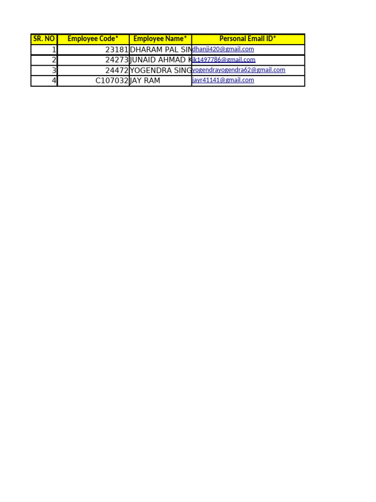 Master Sheet - PF Settlement | PDF