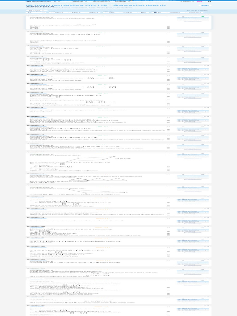 IB Mathematics AA HL Questionbank - Vectors | PDF | Area | Euclidean Vector