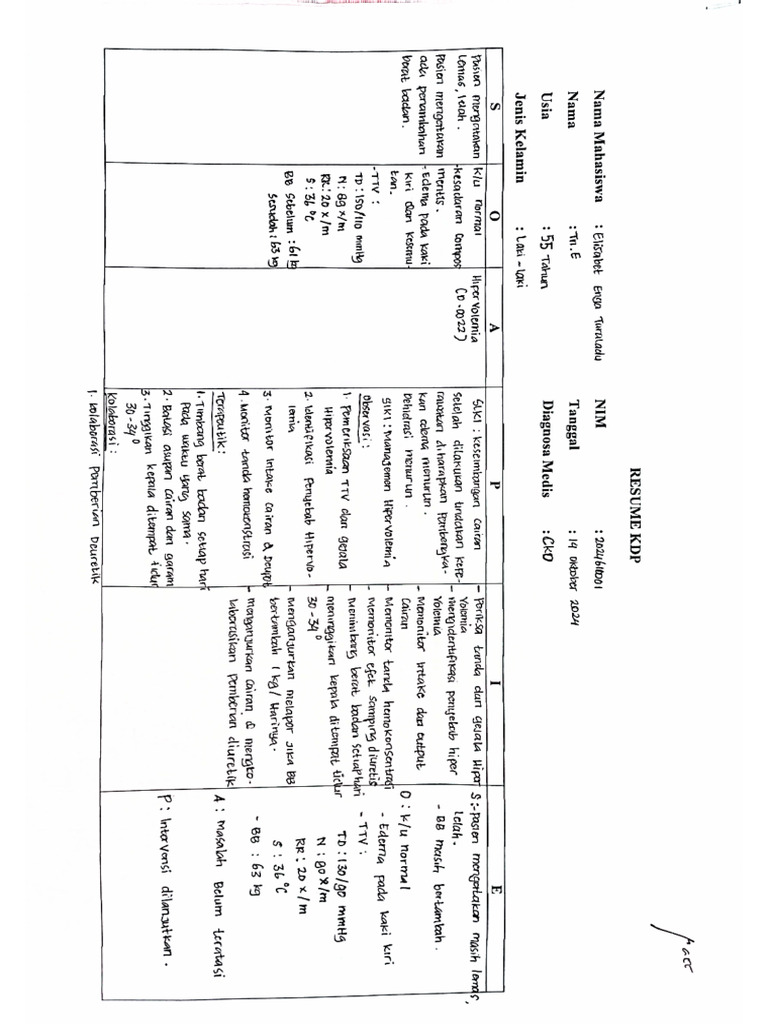 Resume KDP Elisabet 3 | PDF