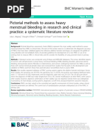 PBAC Scoring for Menstrual Blood Loss | PDF