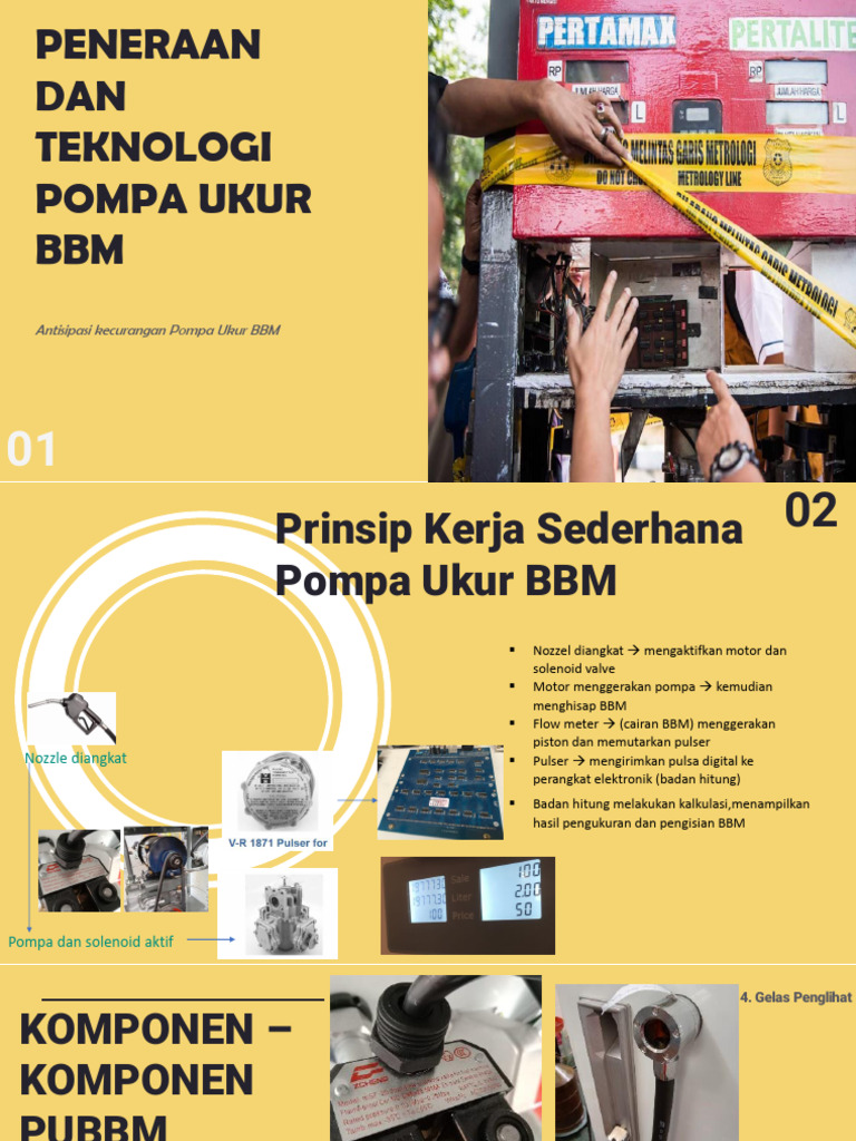 Peneraan Dan Teknologi Pompa Ukur BBM | PDF