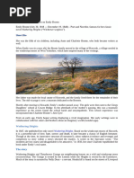 The Family Tree of The Characters of Wuthering Heights | PDF