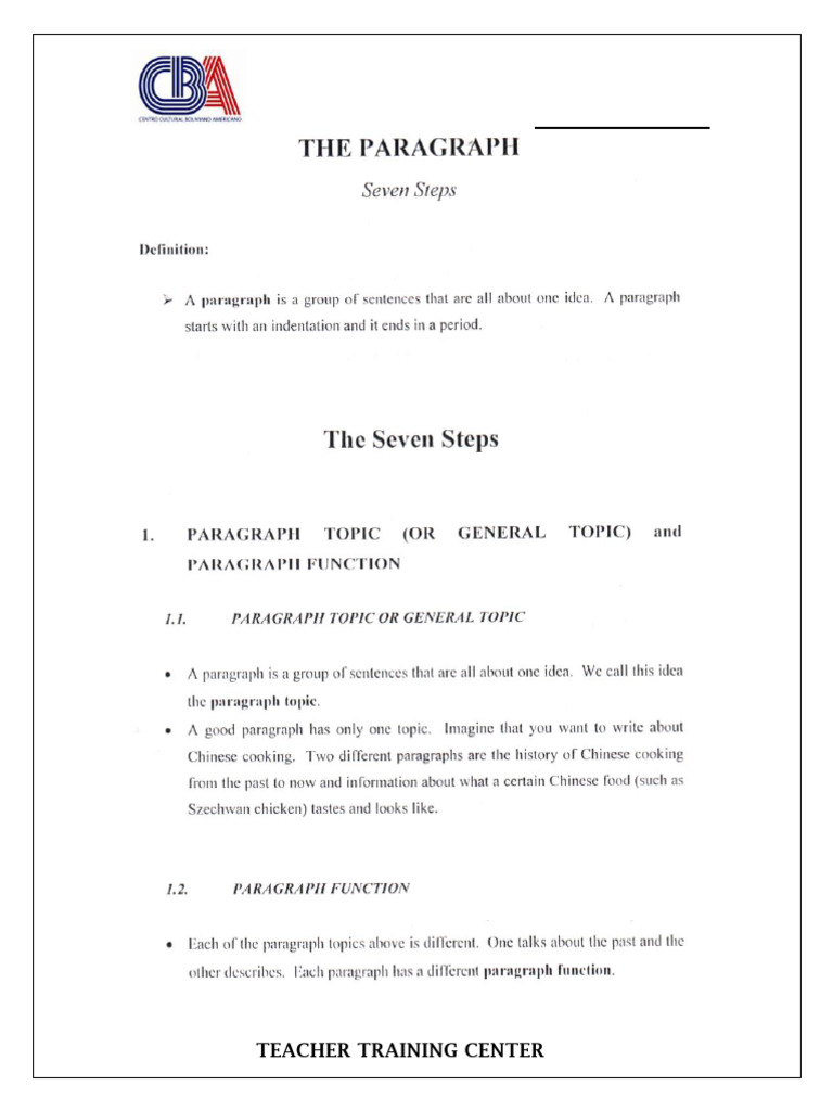 PW - Desc - Narr | PDF | Paragraph | Narrative