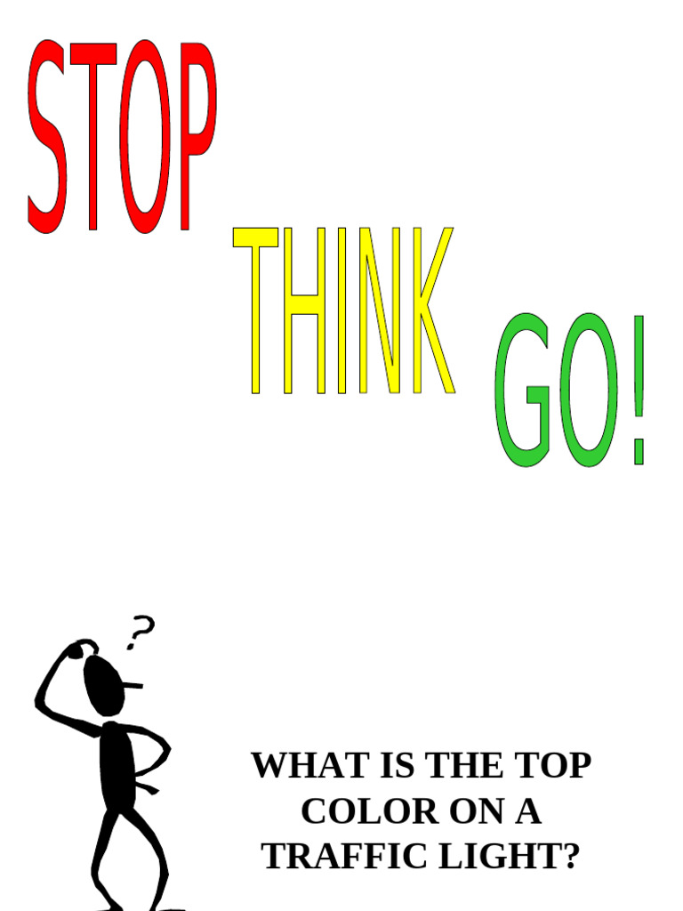 Stop Think Go | PDF