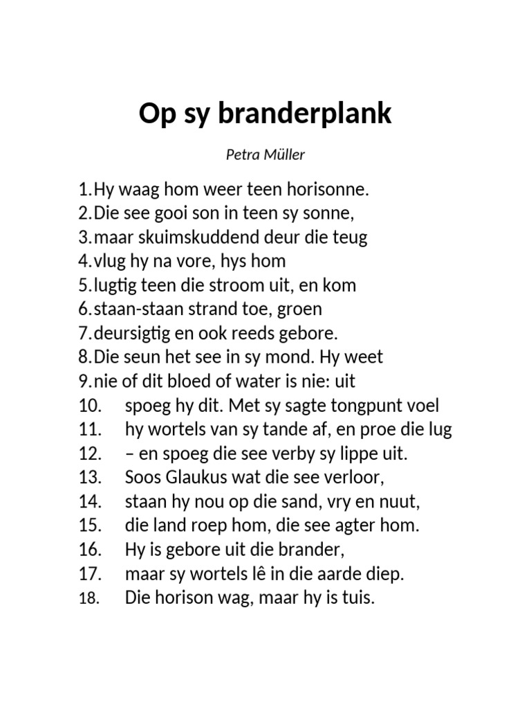 Afr Gedigte | PDF