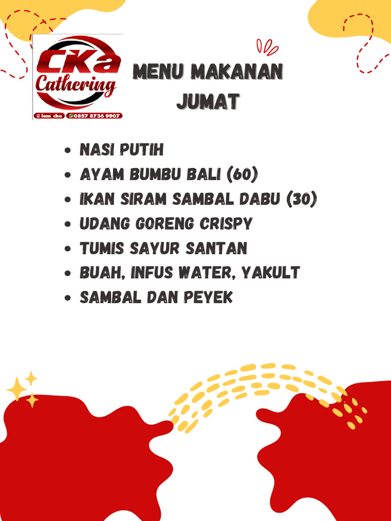 Menu Jumat | PDF