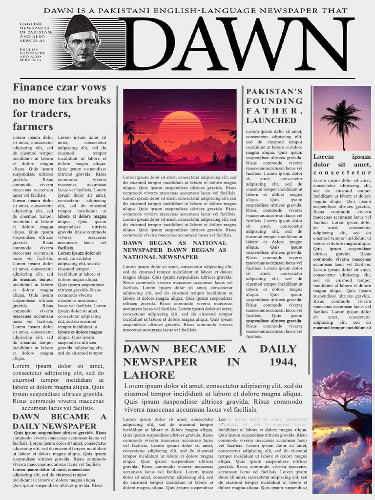 Newspaper Layout | PDF