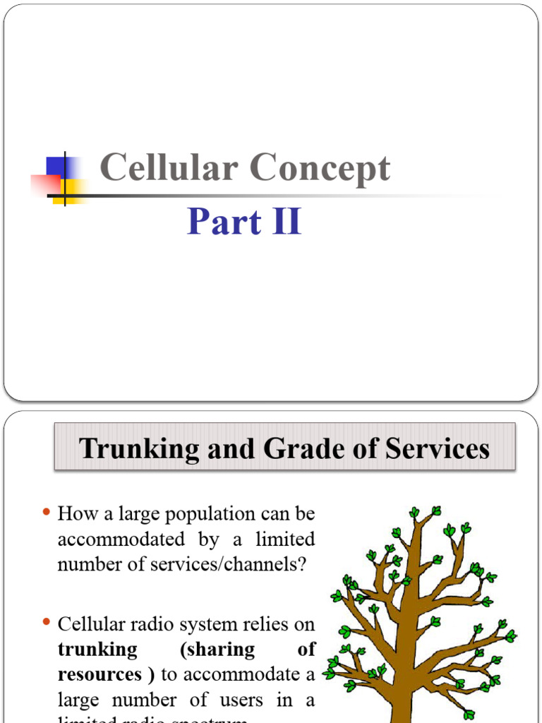 Trunking and GOS | PDF | Applied Mathematics | Telecommunications