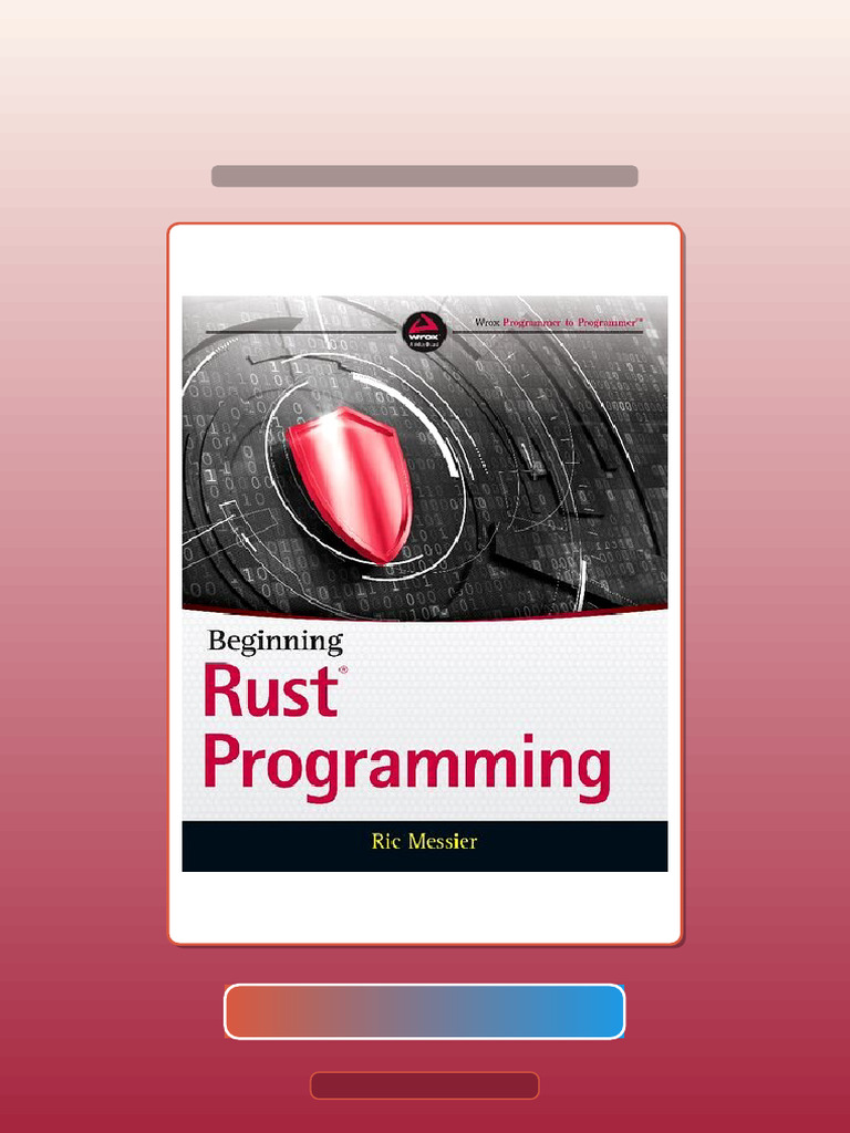 Fast Access Testbank Beginning Rust Programming 1st Edition | PDF ...
