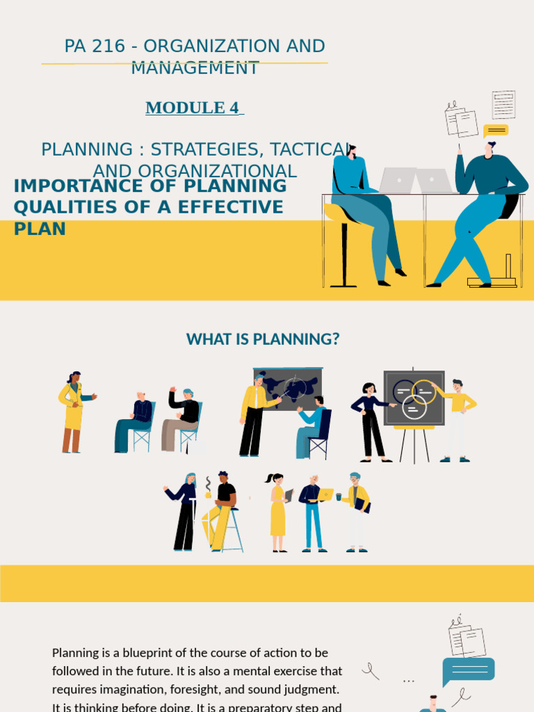 Organization and Management | PDF | Planning | Decision Making