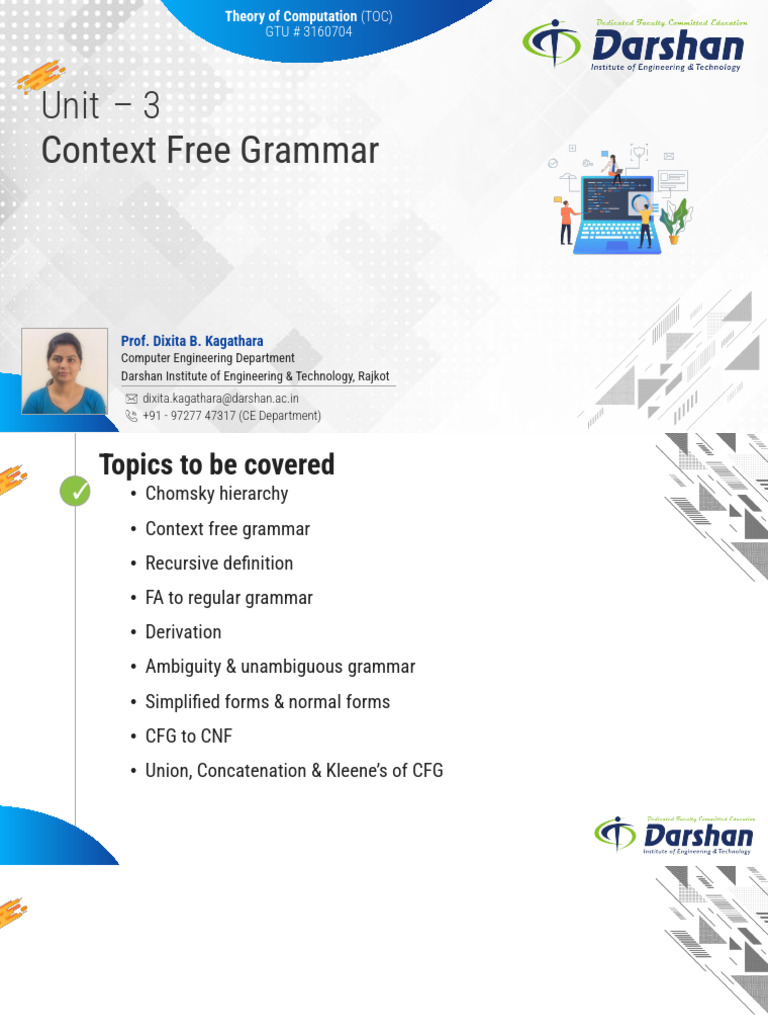 TOC GTU Study Material Presentations Unit-3 09042021065857AM | PDF ...