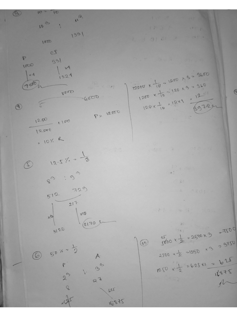 Math For Competitive Exam 2025 | PDF