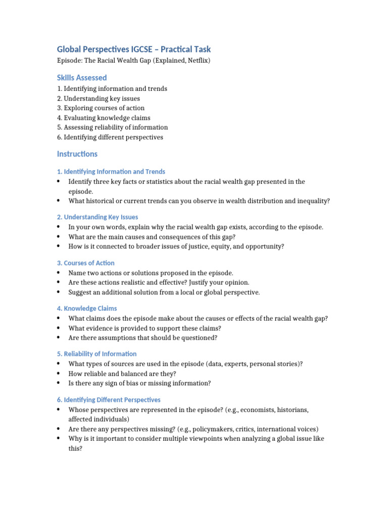 Racial Wealth Gap Analysis Guide | PDF