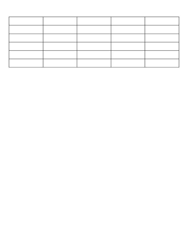Unique Bingo Card Combinations | PDF
