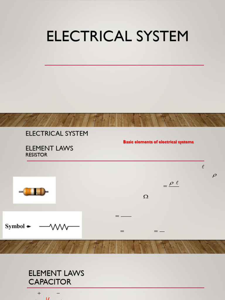 Electrical Systems | PDF