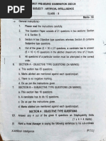 CBSE Class 10 Artificial Intelligence Solution Set 4 104 | PDF | Machine Learning | Artificial ...