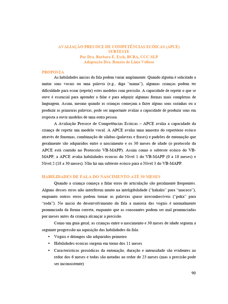 9.7.1 - EESA_Nível 1 | PDF | Som | Palavra