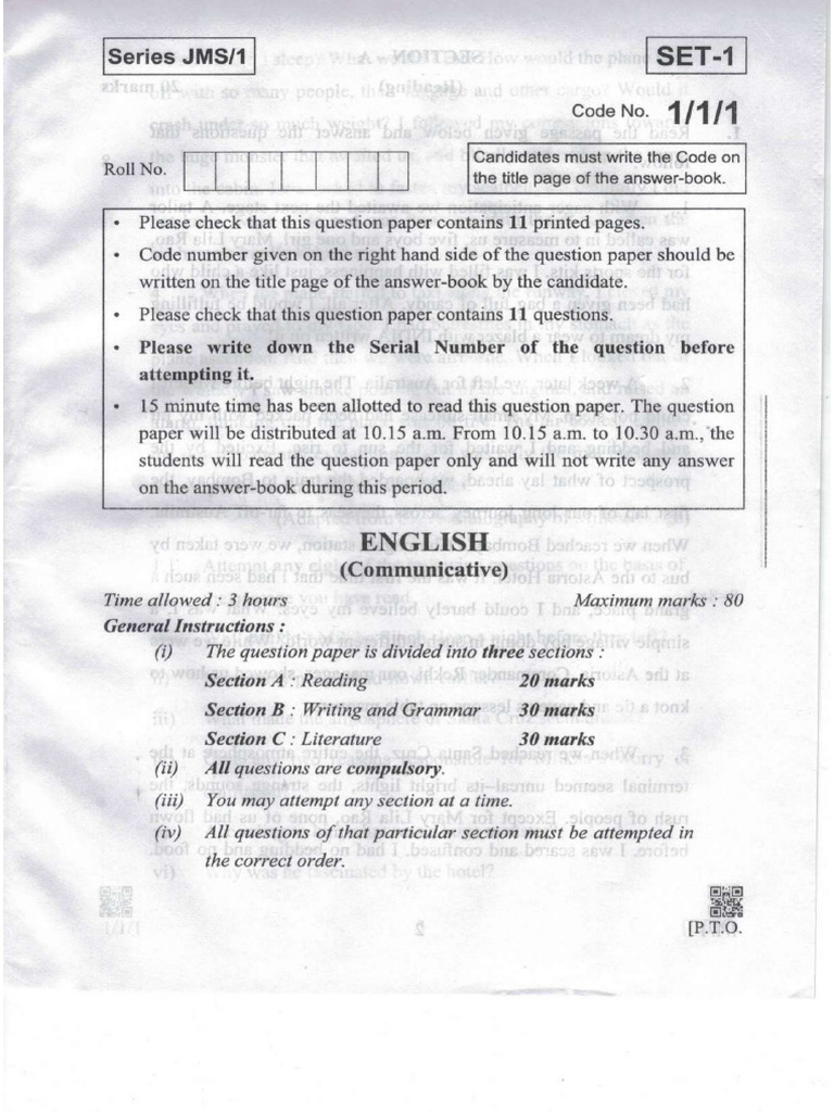 English Class 11 Toppers Style PDF Make It Easier | PDF