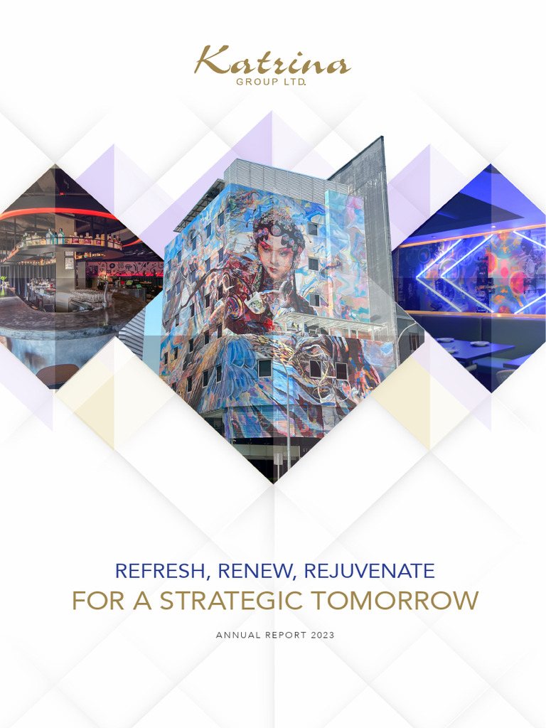 Katrina Annual Report 2023 | PDF | Depreciation | Going Concern