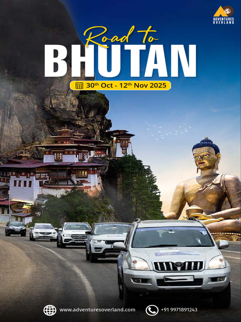 Road To Bhutan 2025 Brochure | PDF | Bhutan