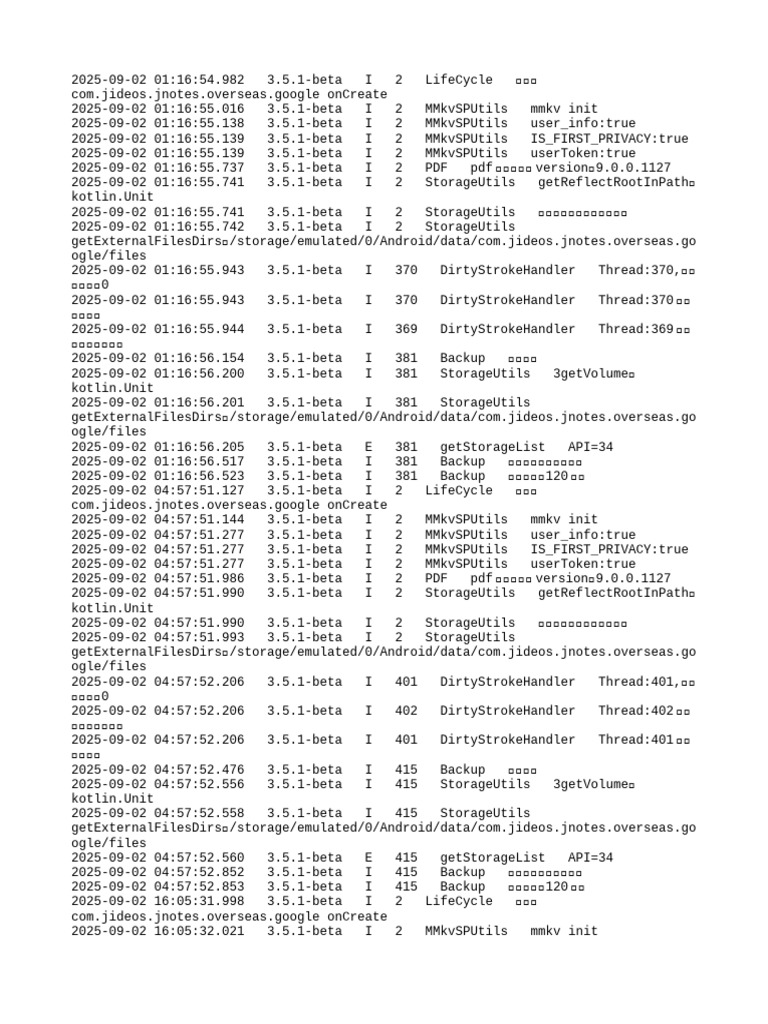2025-09-02 78236711 Log | PDF