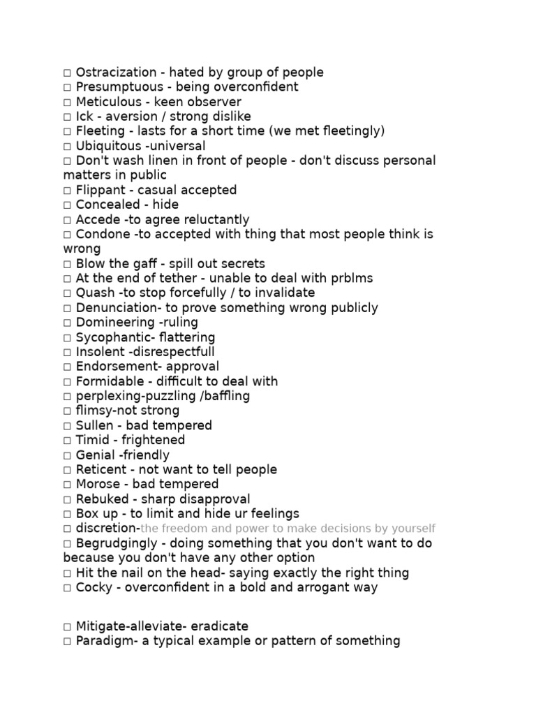 Ostracization - Hated by Group | PDF