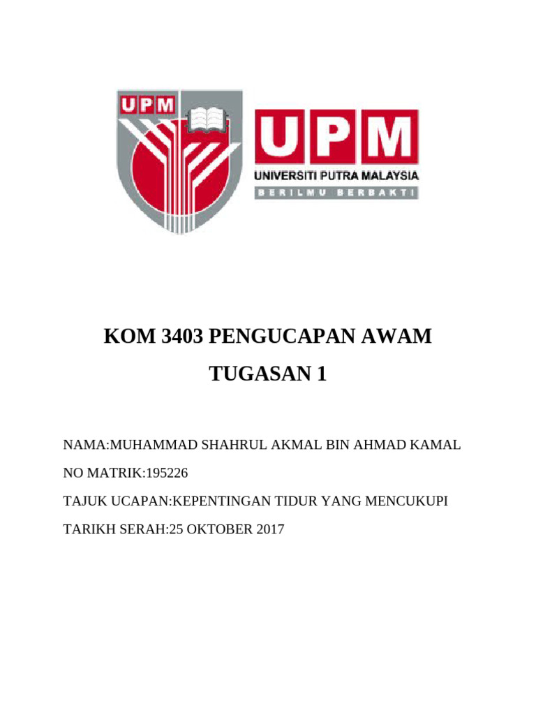 Pengucapan Awam | PDF