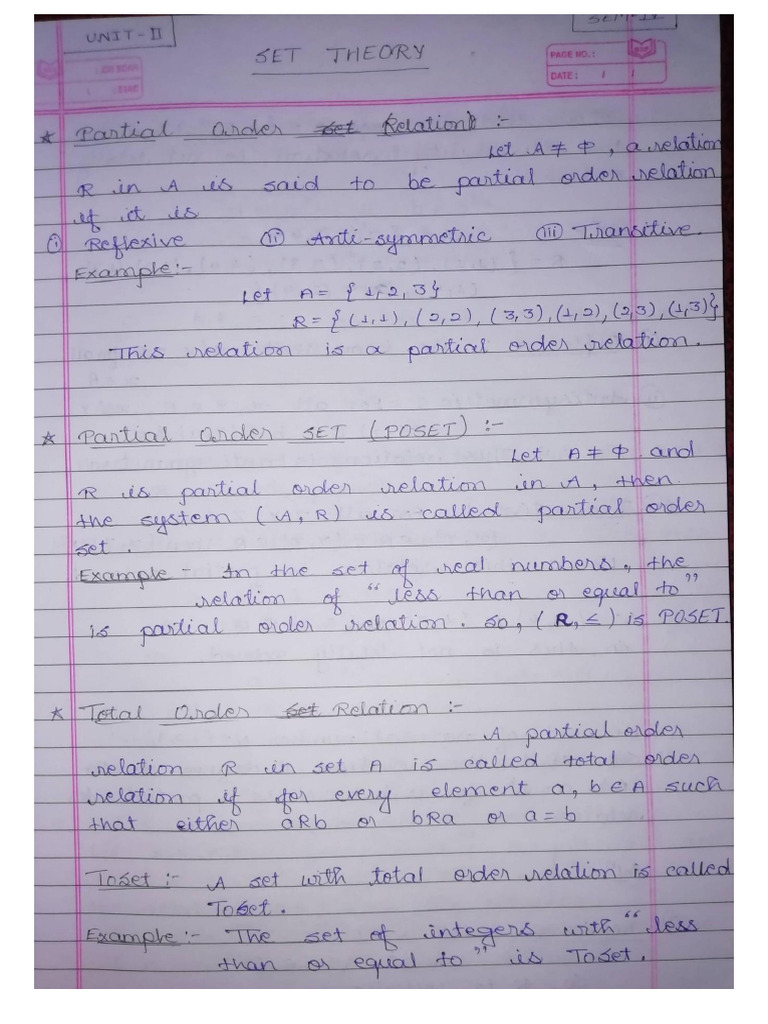 Set Theory Part 1 | PDF