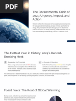 15 Biggest Environmental Issues 2025 | PDF | Ocean Acidification | Climate Change