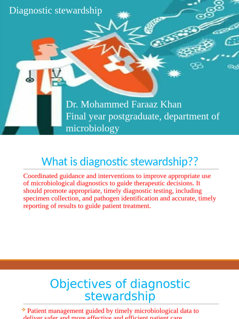 Diagnostic Stewardship in Microbiology | PDF | Medical Diagnosis ...