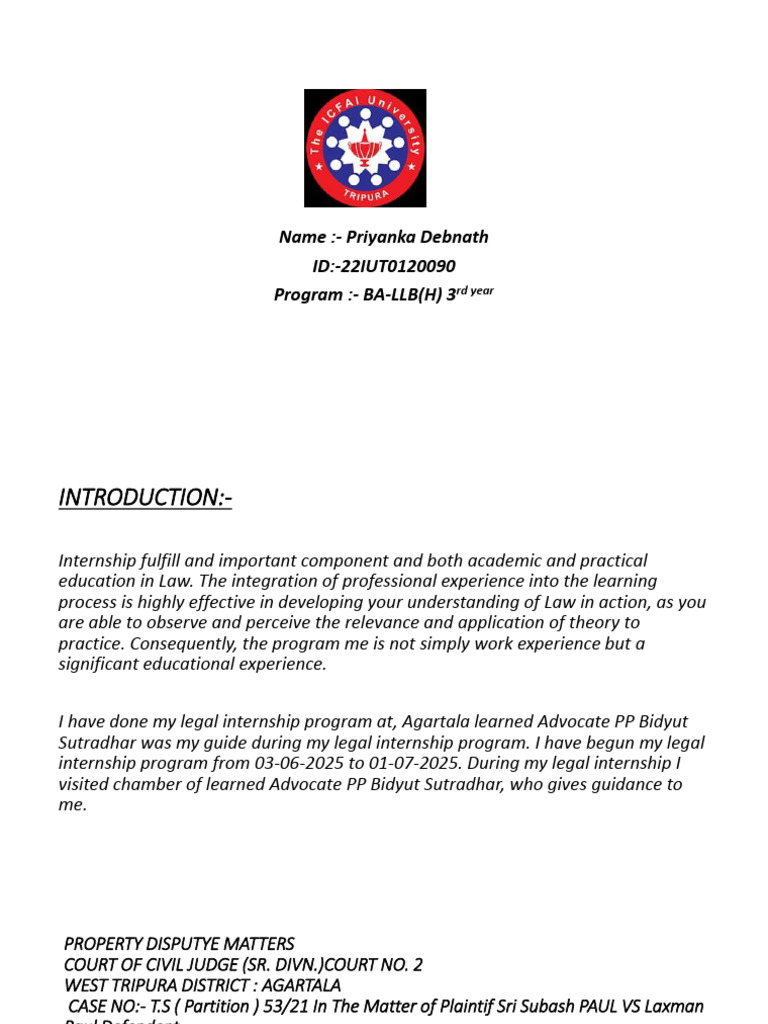 3rd Year Ba LLB PDF | PDF | Lawsuit | Acquittal