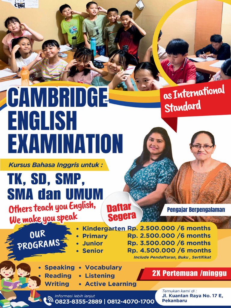 Brosur Ambridge English | PDF