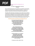 "Dreaming Black Boy" by James Berry (Analysis) | PDF | Poetry | Experience