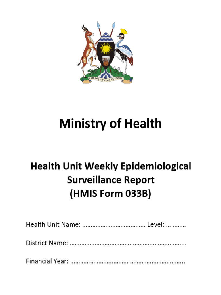 Uganda Weekly Health Surveillance Report | PDF | Childbirth | Maternal ...